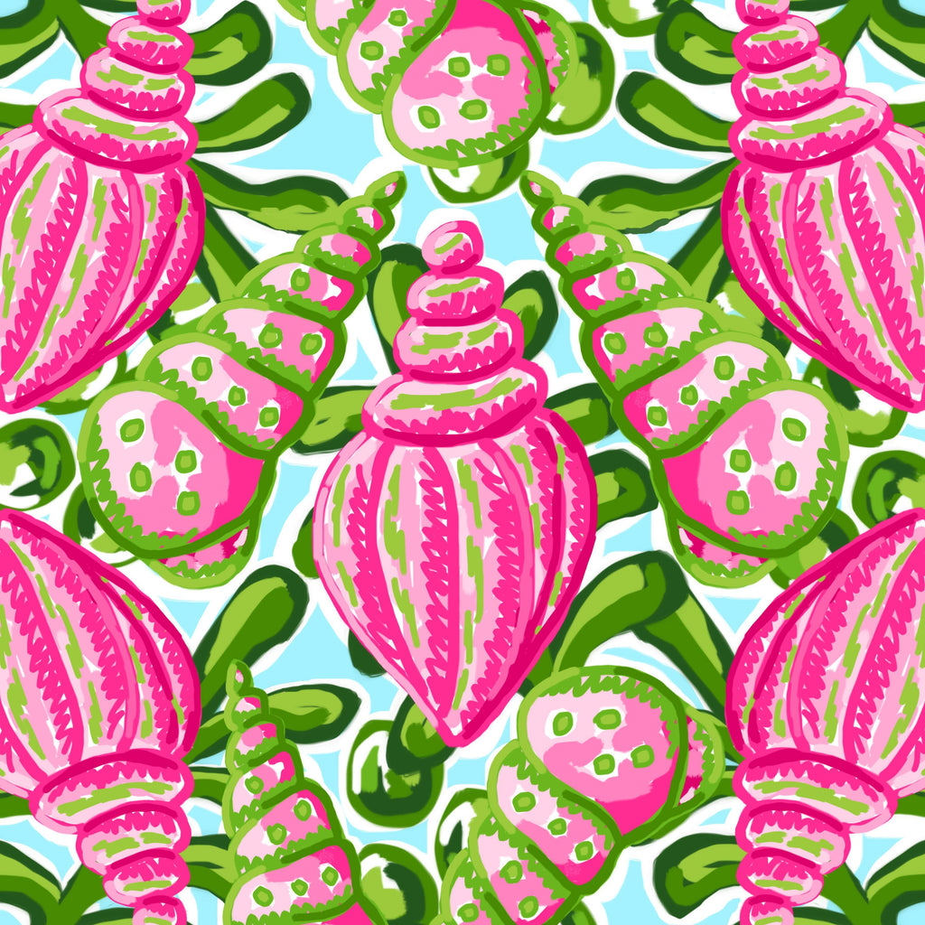 Preppy Monogrammed License Plate