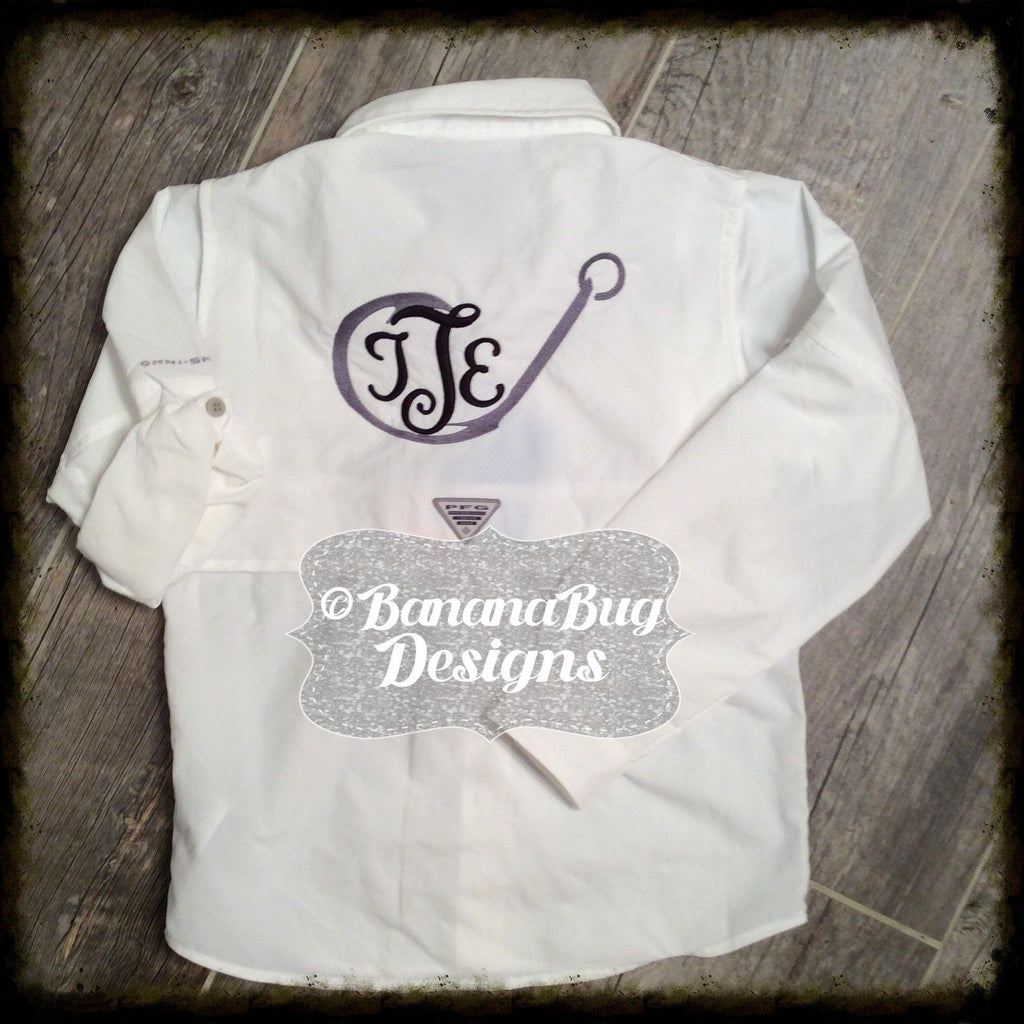 Monogrammed Fishing Shirts