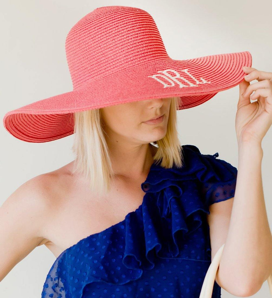 Monogrammed Floppy Hat